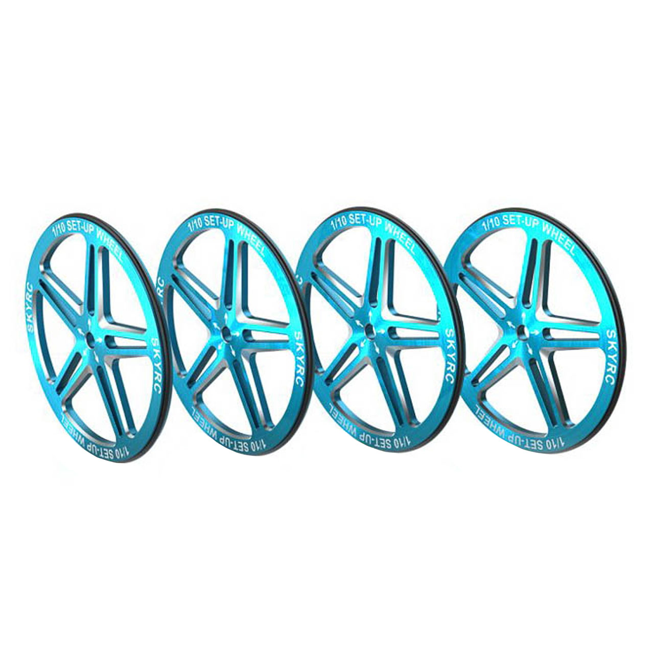 SkyRC Setup Wheel Blau