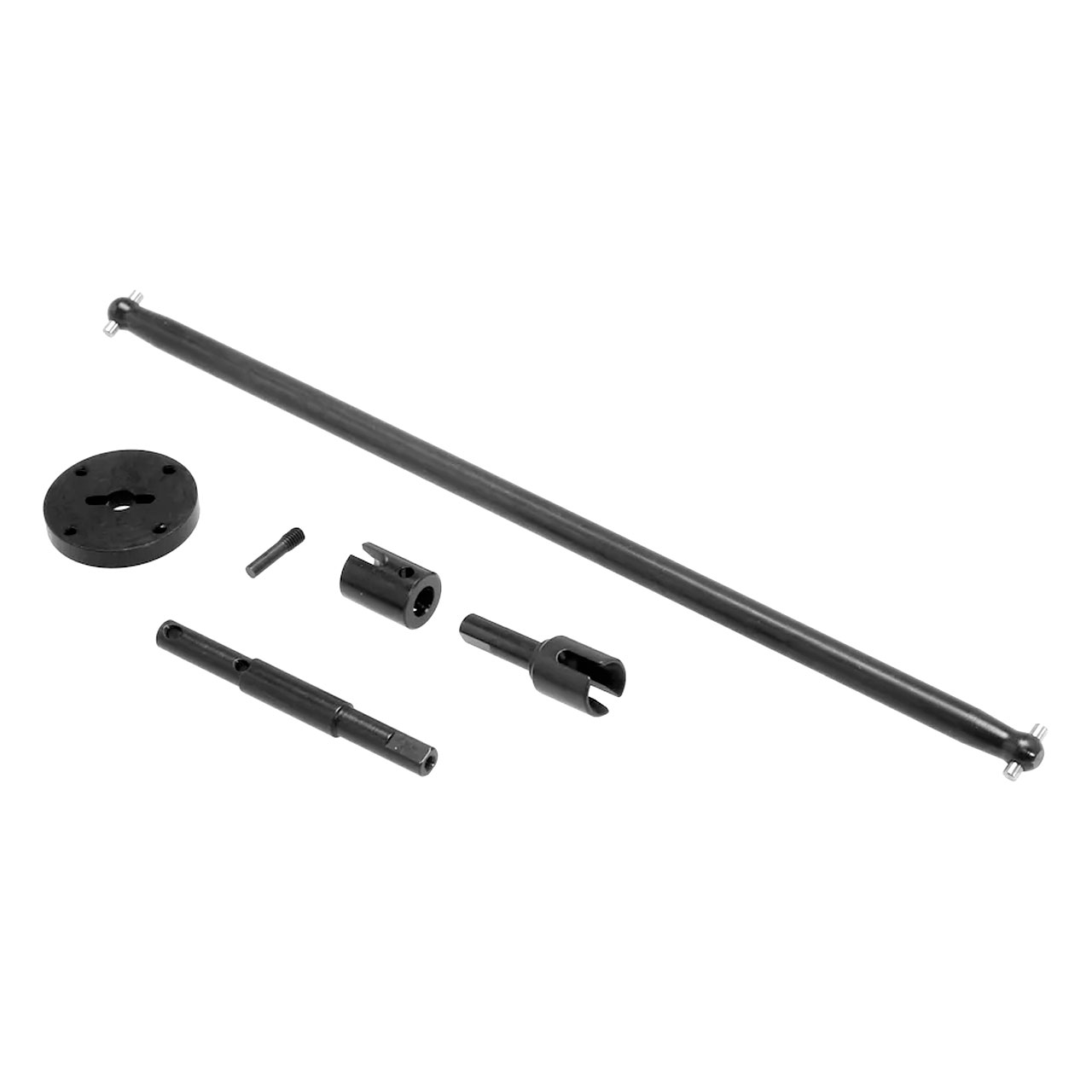Center Drive Shaft Set ( center F/R outdrive shaft, spacer, spur gear ...