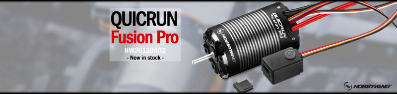 The new Hobbywing QuicRun Fusion Pro is coming!