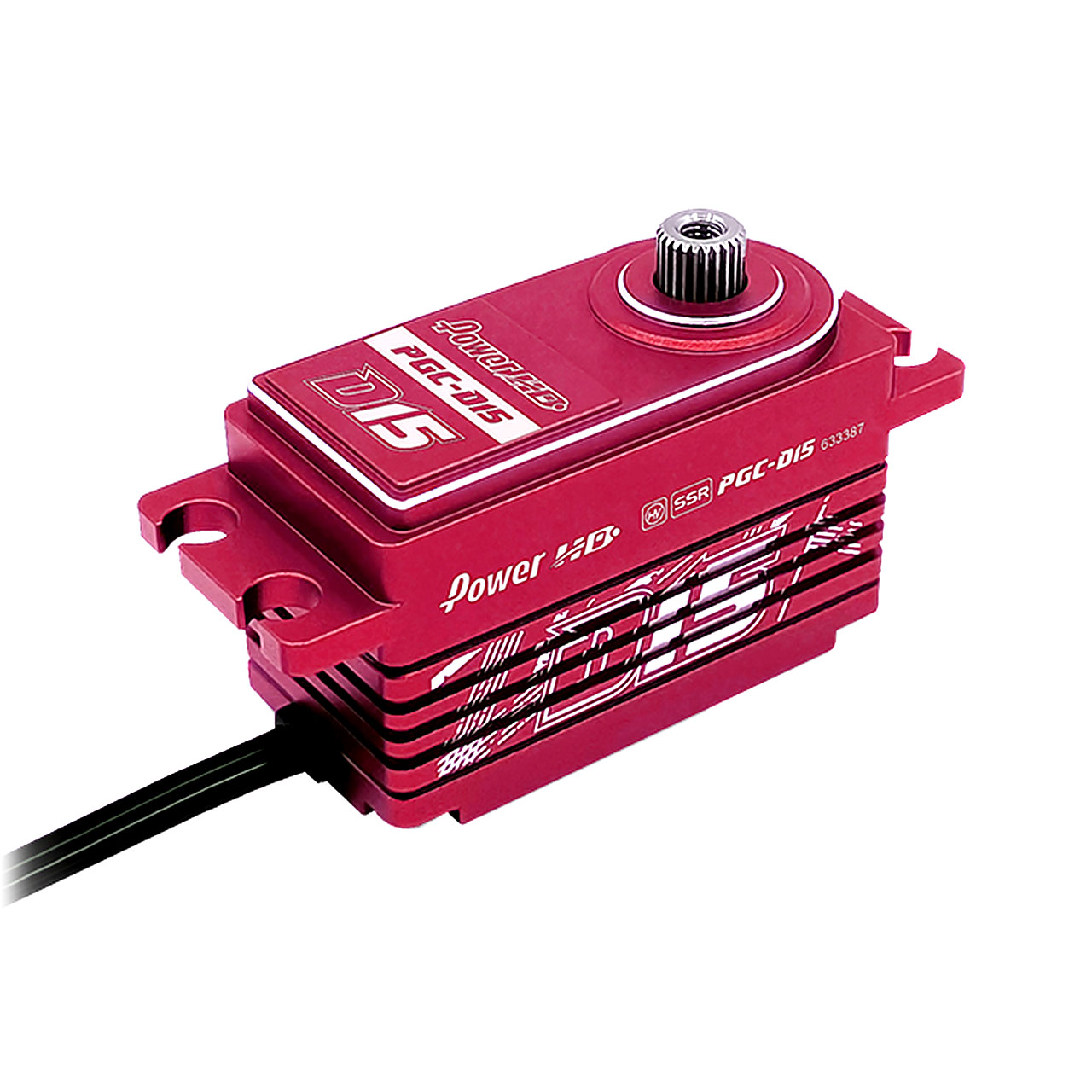 PowerHD D15 Red HV CNC Coreless Digital Servo