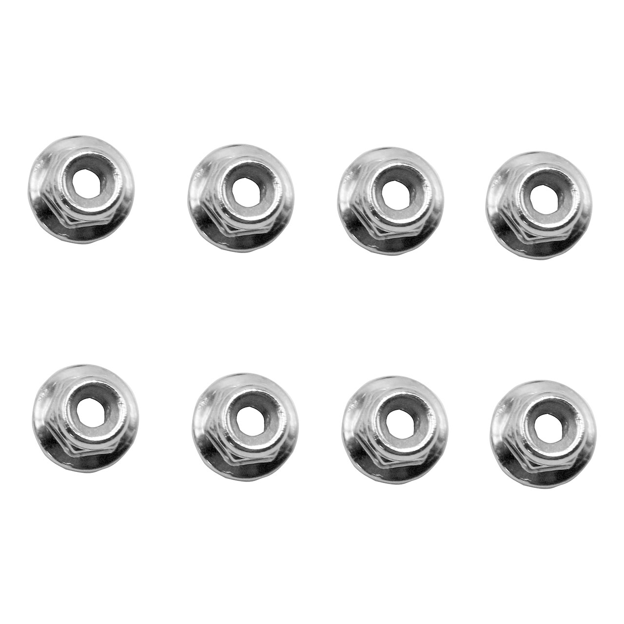 Stoppmutter mit Flansch M3