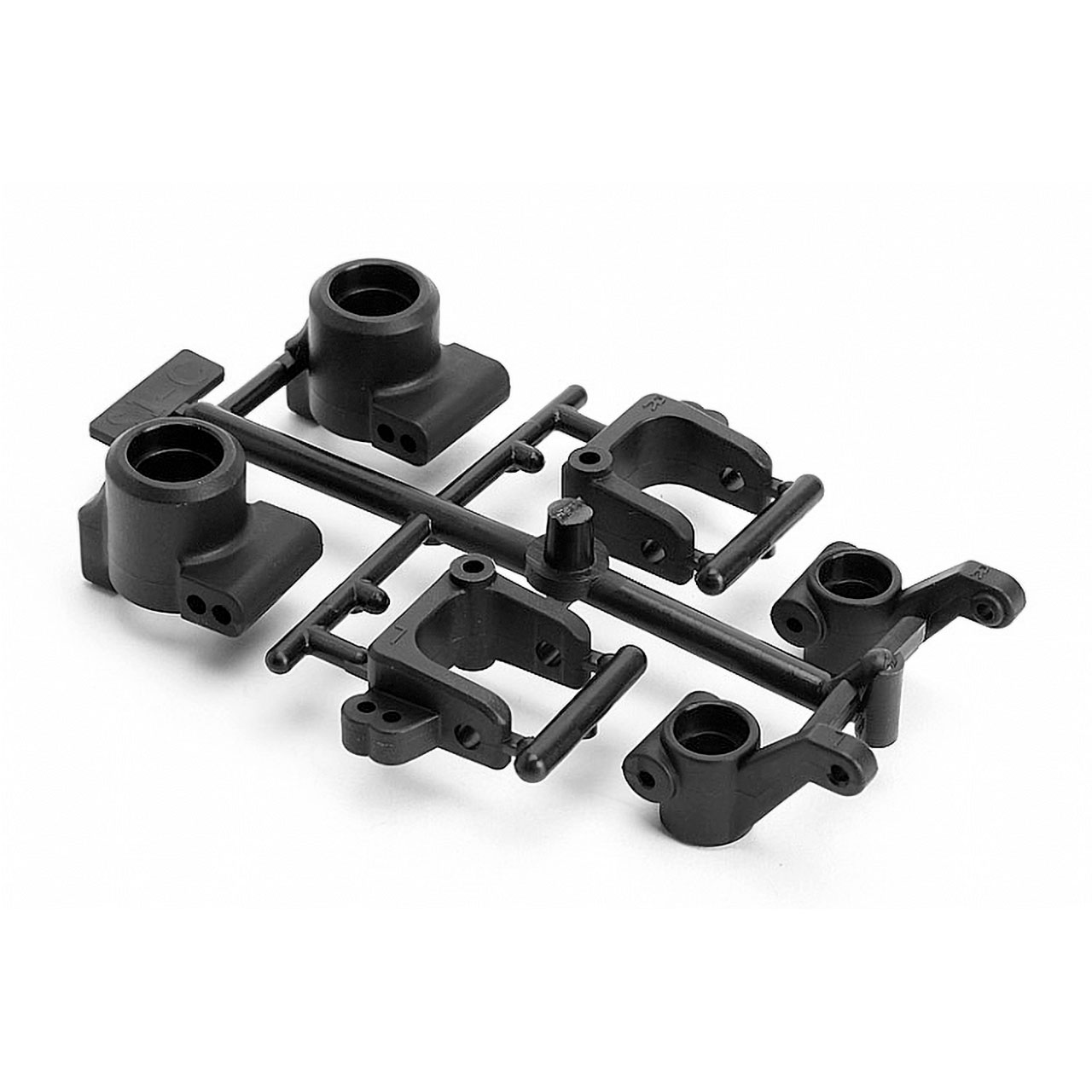 Caster Block & Rear Hub & Trailing Spindle