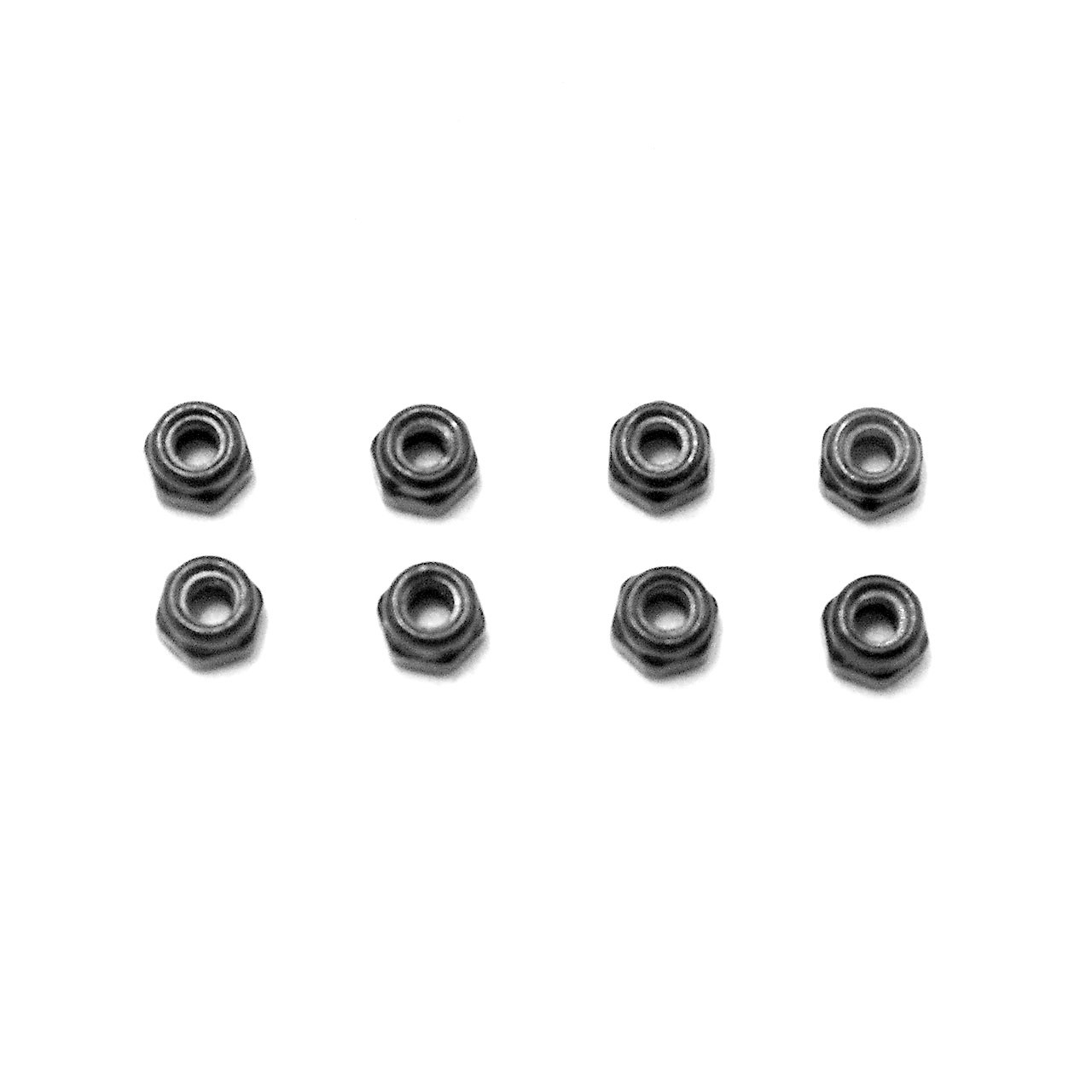 Stoppmutter mit Flansch M2.5