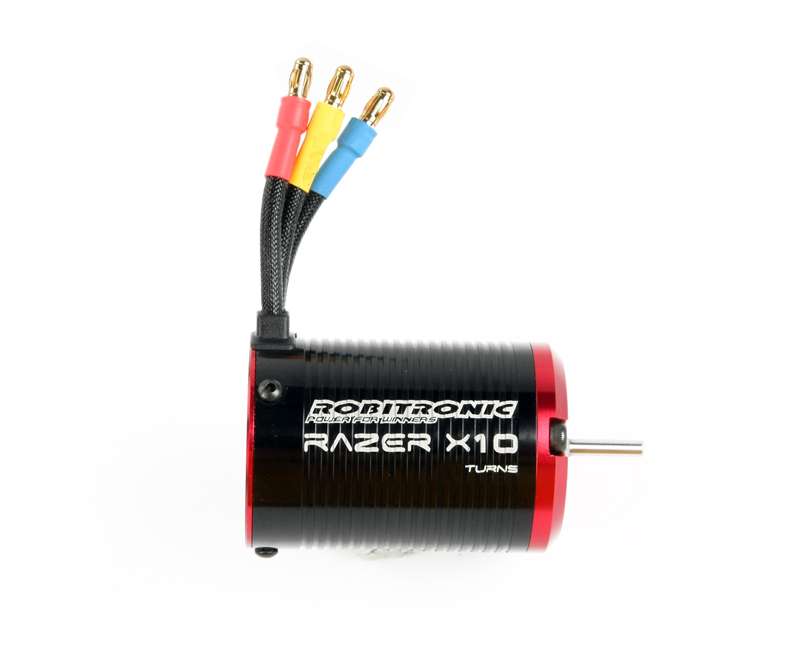 Robitronic Razer X10 Brushless Motor 8 Turn